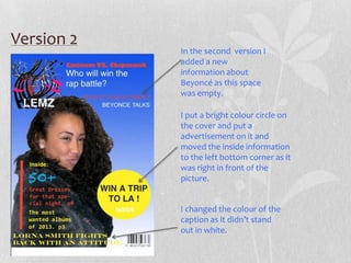 Versions of Front Cover | PPT