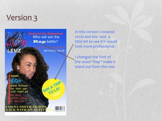 Versions of Front Cover | PPT