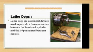 Various work holding devices | PPTX