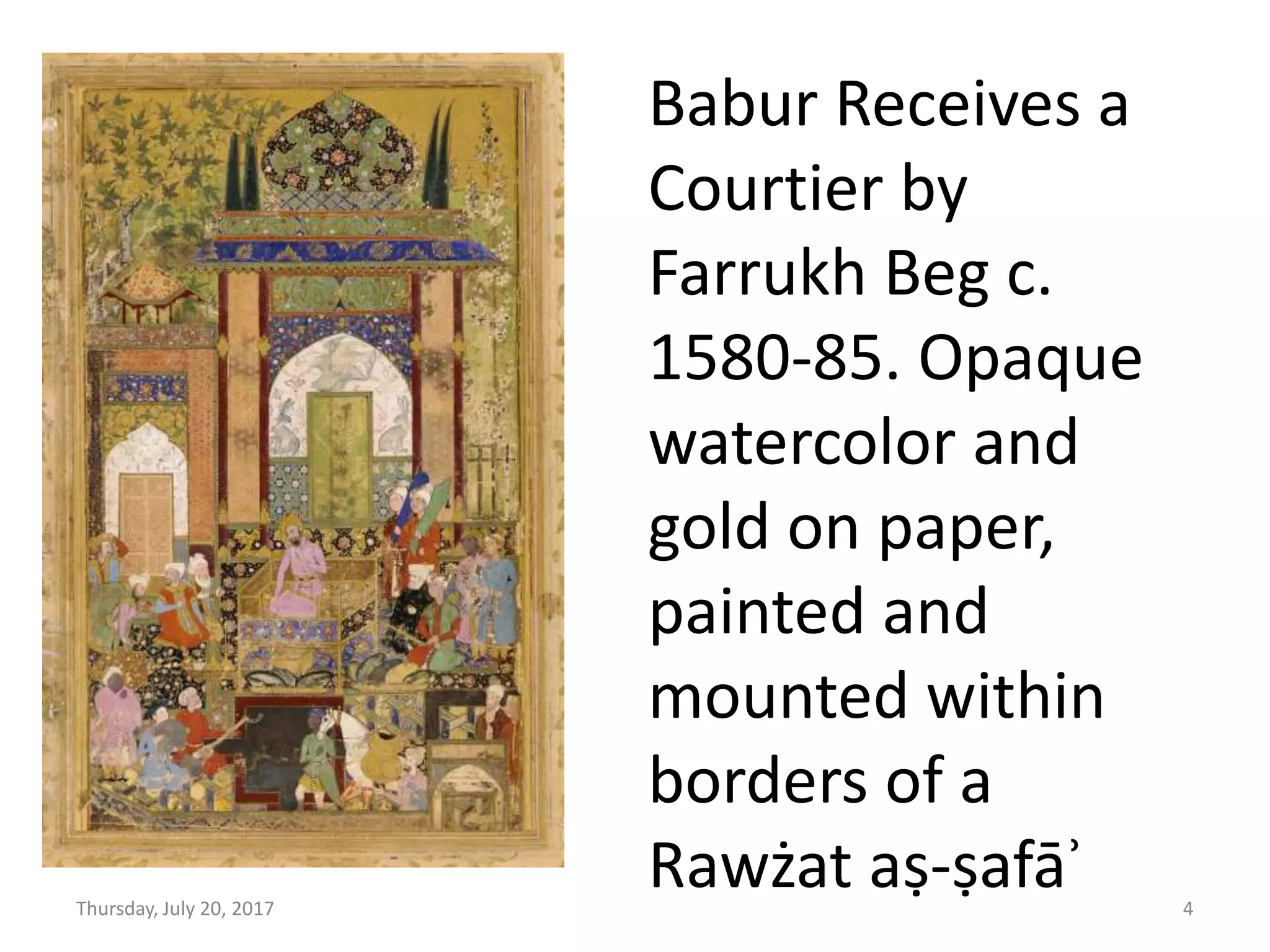 mughal paintings | PPTX