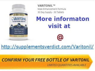 Varitonil 100% natural product for health | PPT