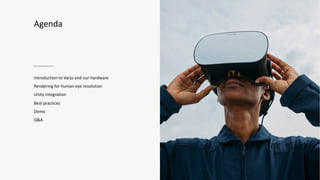 Creating next-gen VR and MR experiences using Varjo VR-1 and XR-1 ...