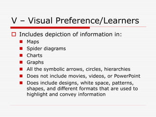 A guide to several types learning styles.ppt