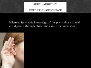 Vark skit science | PPTX