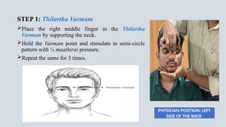 VARMAM Standard of procedure for the varmam related to head | PPTX