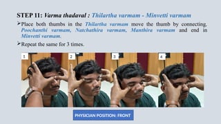 VARMAM Standard of procedure for the varmam related to head | PPTX