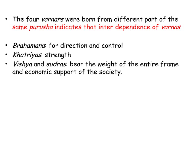 Varnashrama dharma | PPT | Hinduism | Religion & Spirituality