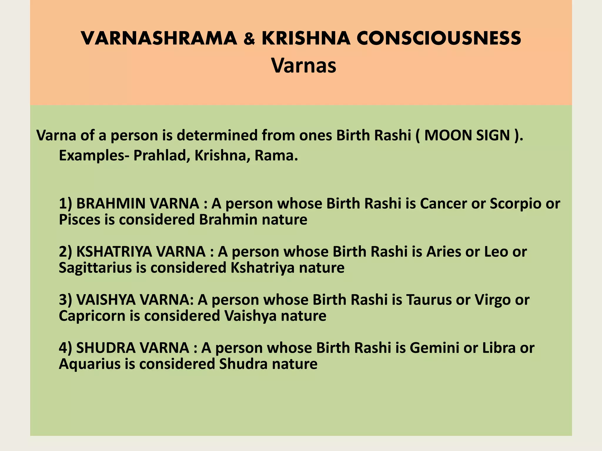 Varnasrama krishna-consciousness-part-2 | PPTX