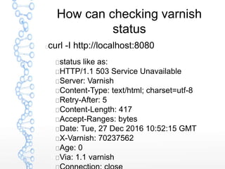 Varnish caching technique | PPT