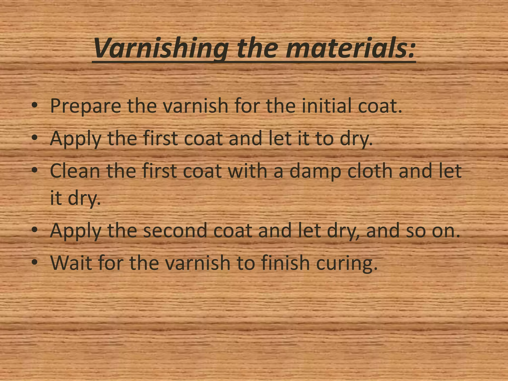 Varnishes and its types | PPTX