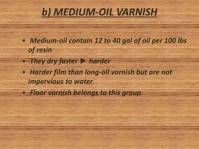 Varnishes and its types | PPTX