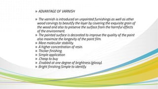 Types of Varnishes | PDF