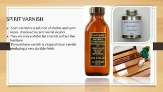 Varnishes class ppt | PPTX