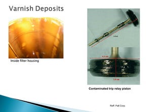 Varnish in turbine lube | PDF
