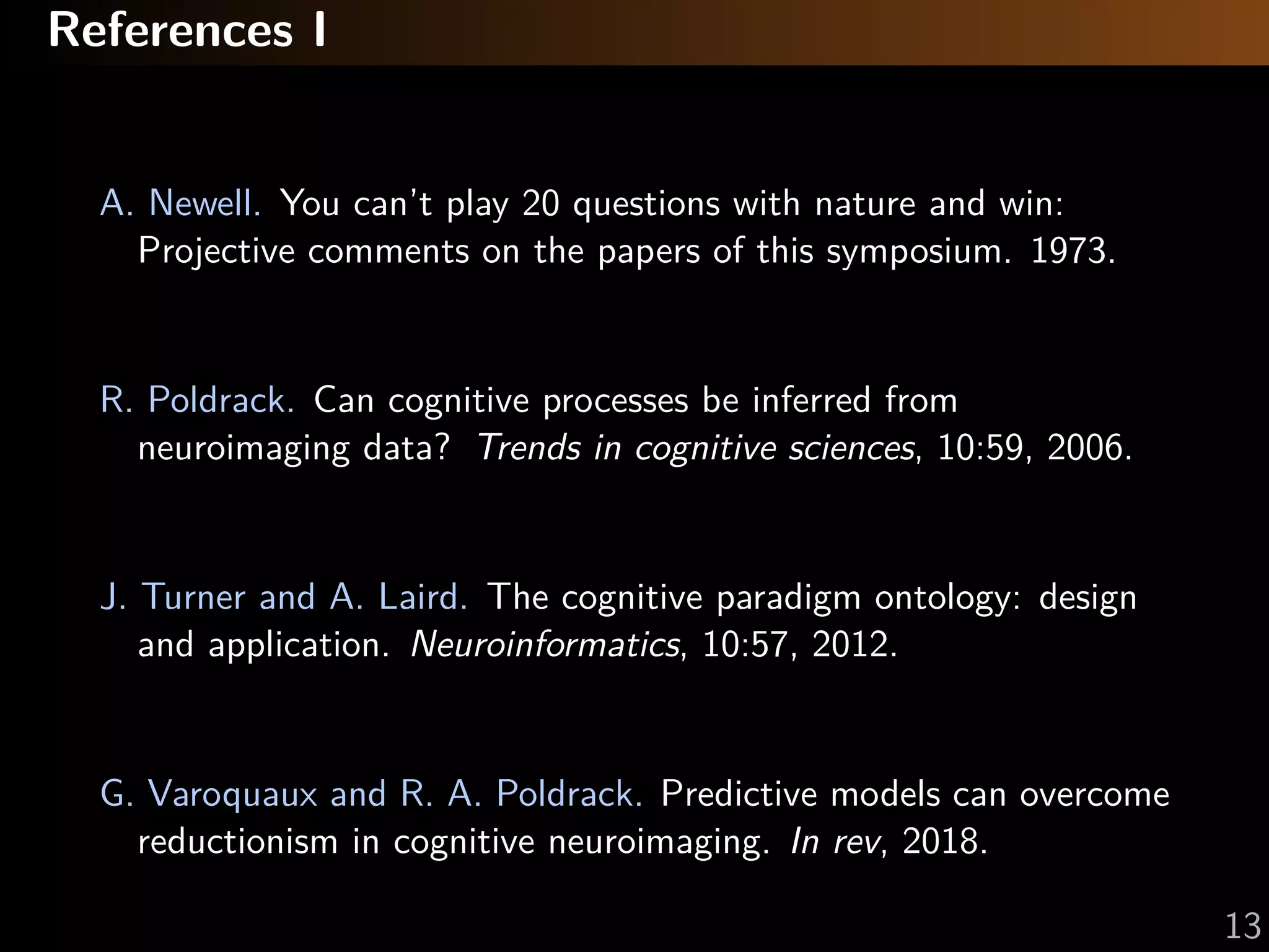 Atlases of cognition with large-scale human brain mapping | PDF