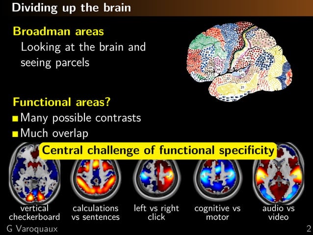Atlases of cognition with large-scale human brain mapping | PPT