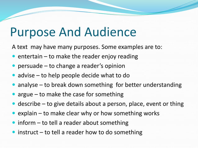 Voice Audience Register Purpose | PPTX