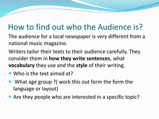 Voice Audience Register Purpose | PPTX