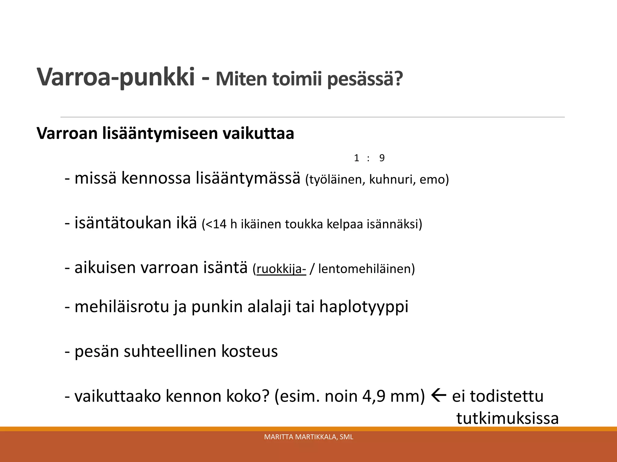 Torjunko varroaa vai kuvittelenko vain torjuvani? | PDF