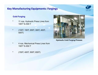Varroc Corporate Presentation - Forging Division | PDF
