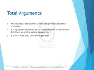 Functions in Python | PPTX