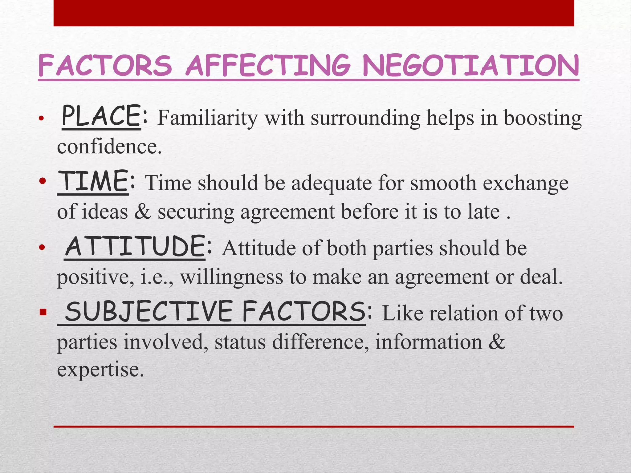 Negotiation | PPTX