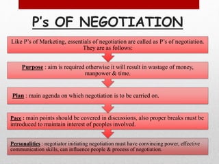 Negotiation | PPTX