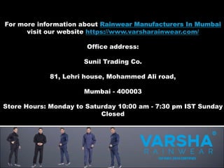 Varsha Rainwear.ppt