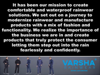 Varsha Rainwear.ppt