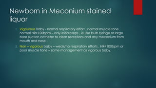 Neonatal resuscitation program for medical students | PPTX
