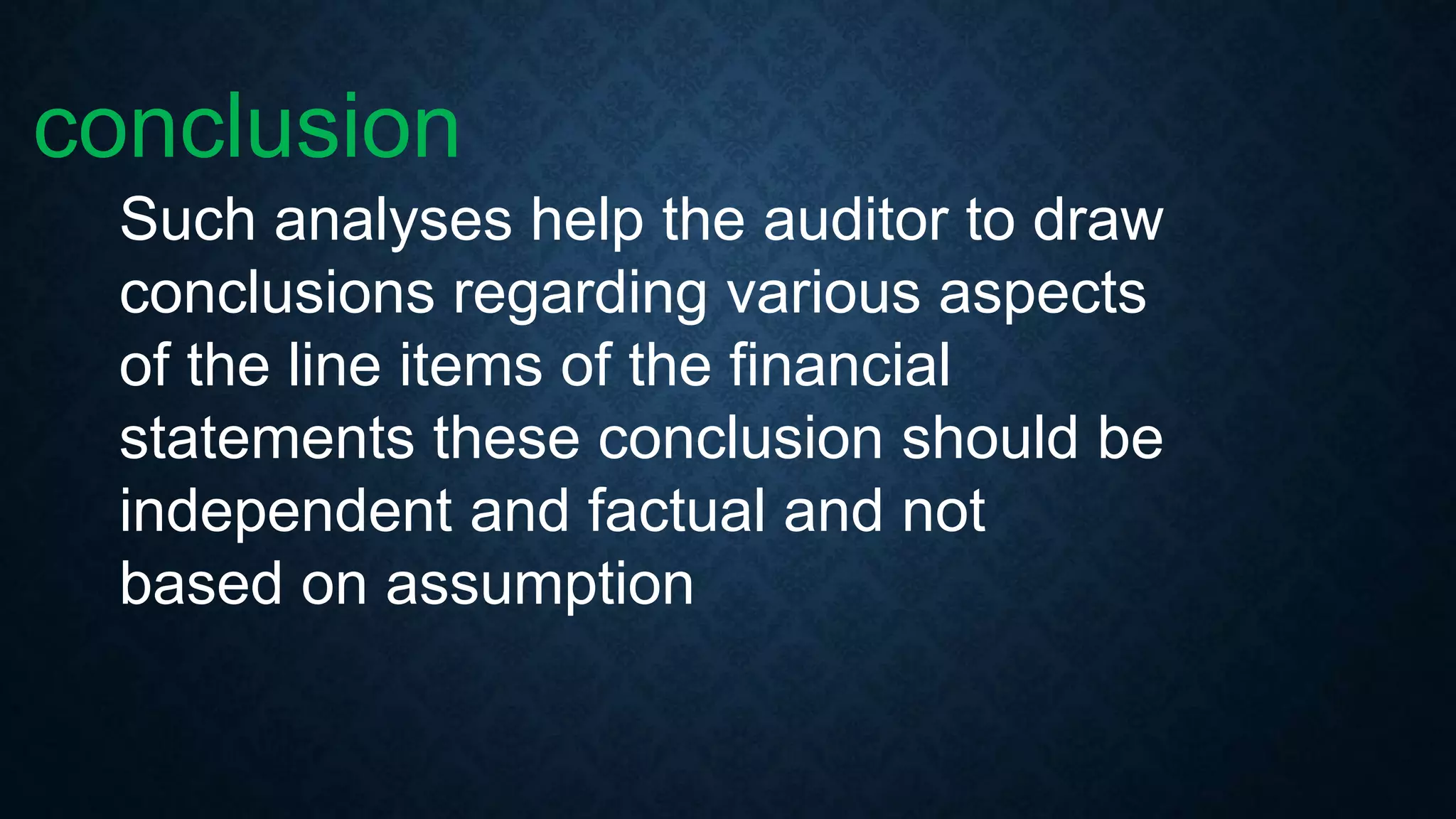 Final audit | PPTX