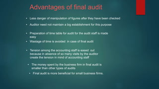 Final audit | PPTX
