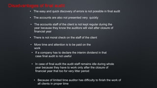 Final audit | PPTX