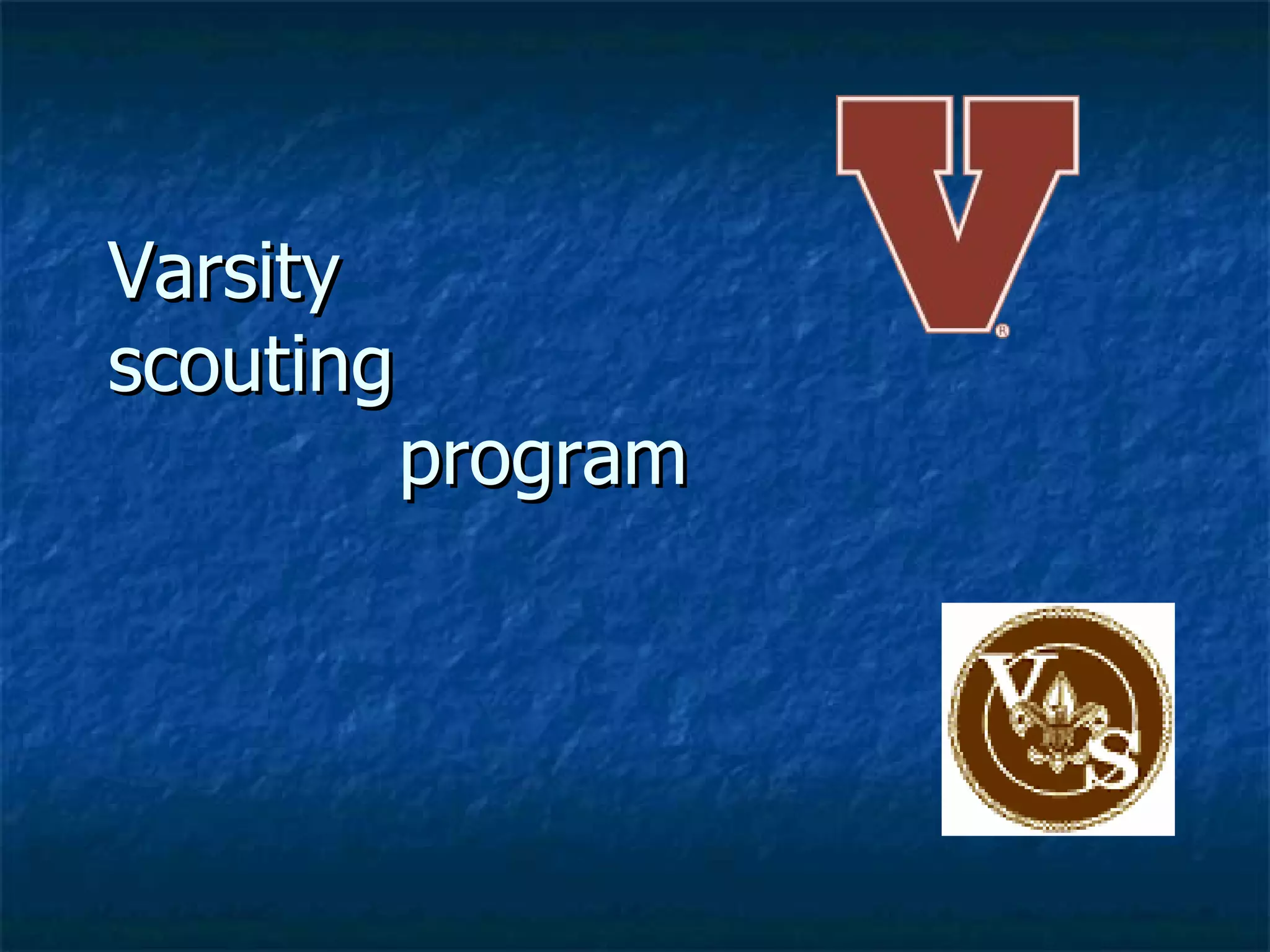Varsity Scout Presentation | PPT