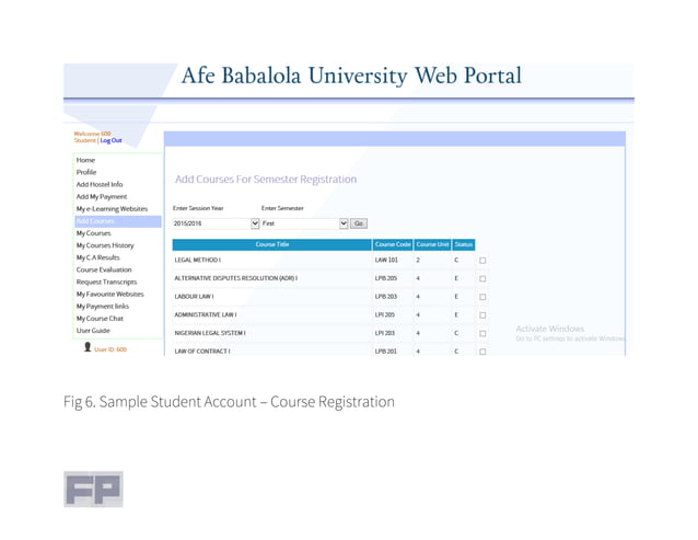 Varsity portal | PPT