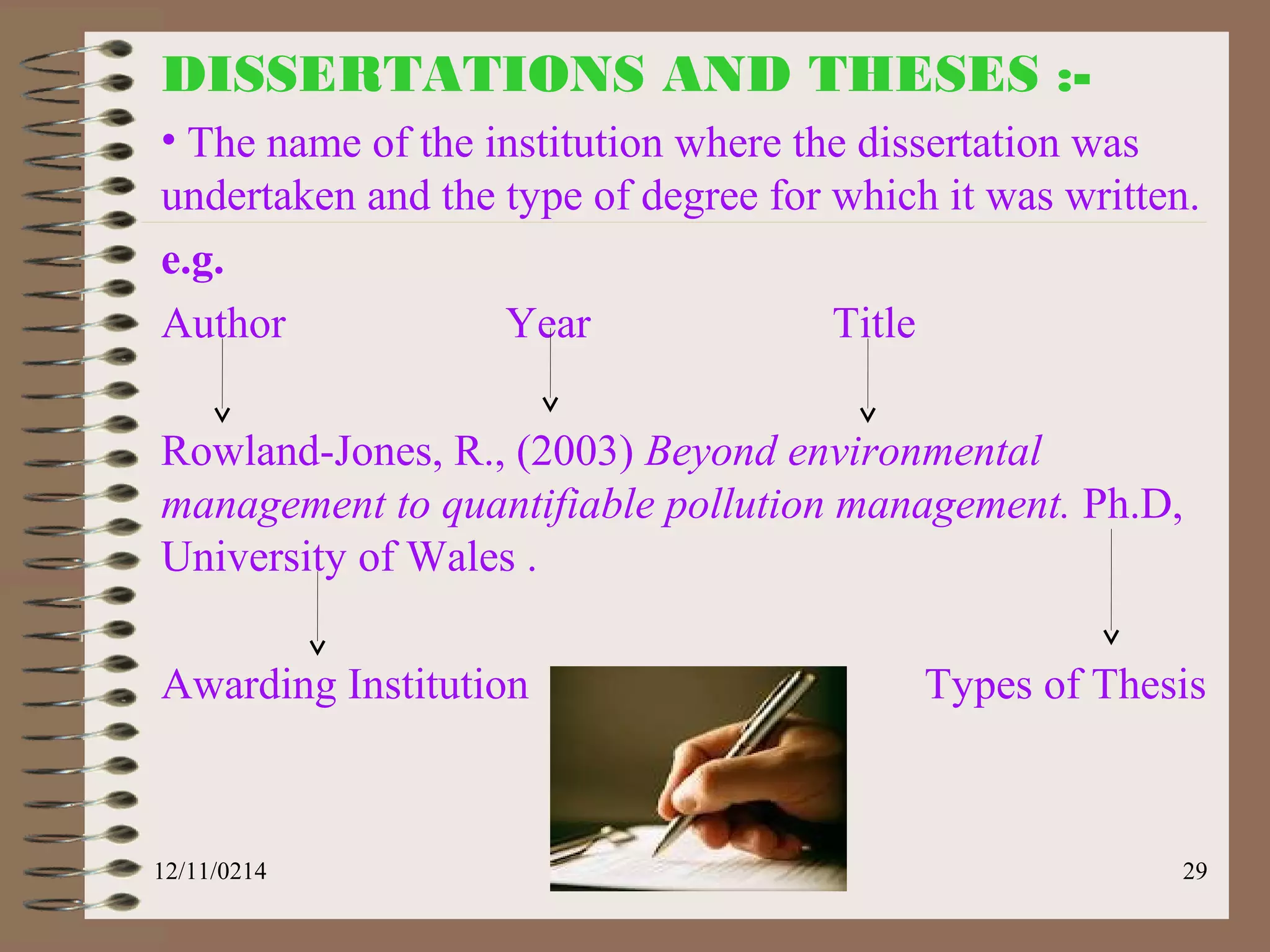 References-Importance and writing Style | PPT | Publishing Industry ...