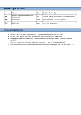 VARUN BHARADWAJ CV | PDF | Computer Software and Applications | Computing
