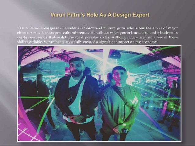 The Co-Founder of Homegrown | PPT