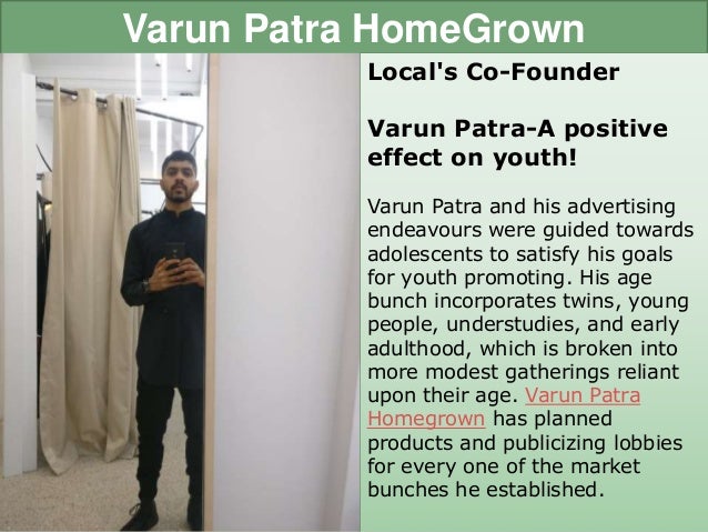 Varun Patra Metoo - Varun Patra is a Trailblazer in the Field of Youth Showcasing | PPT