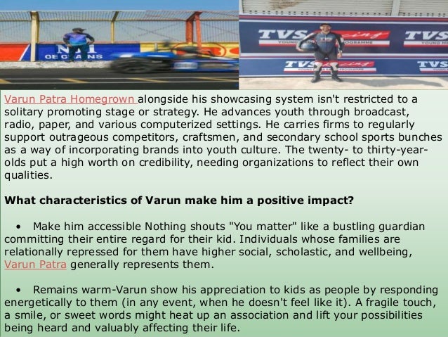 Varun Patra Metoo - Varun Patra is a Trailblazer in the Field of Youth Showcasing | PPT