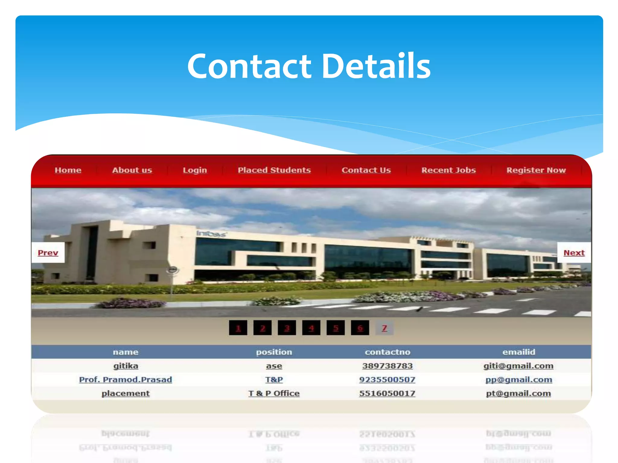 Placement Cell project | PPTX