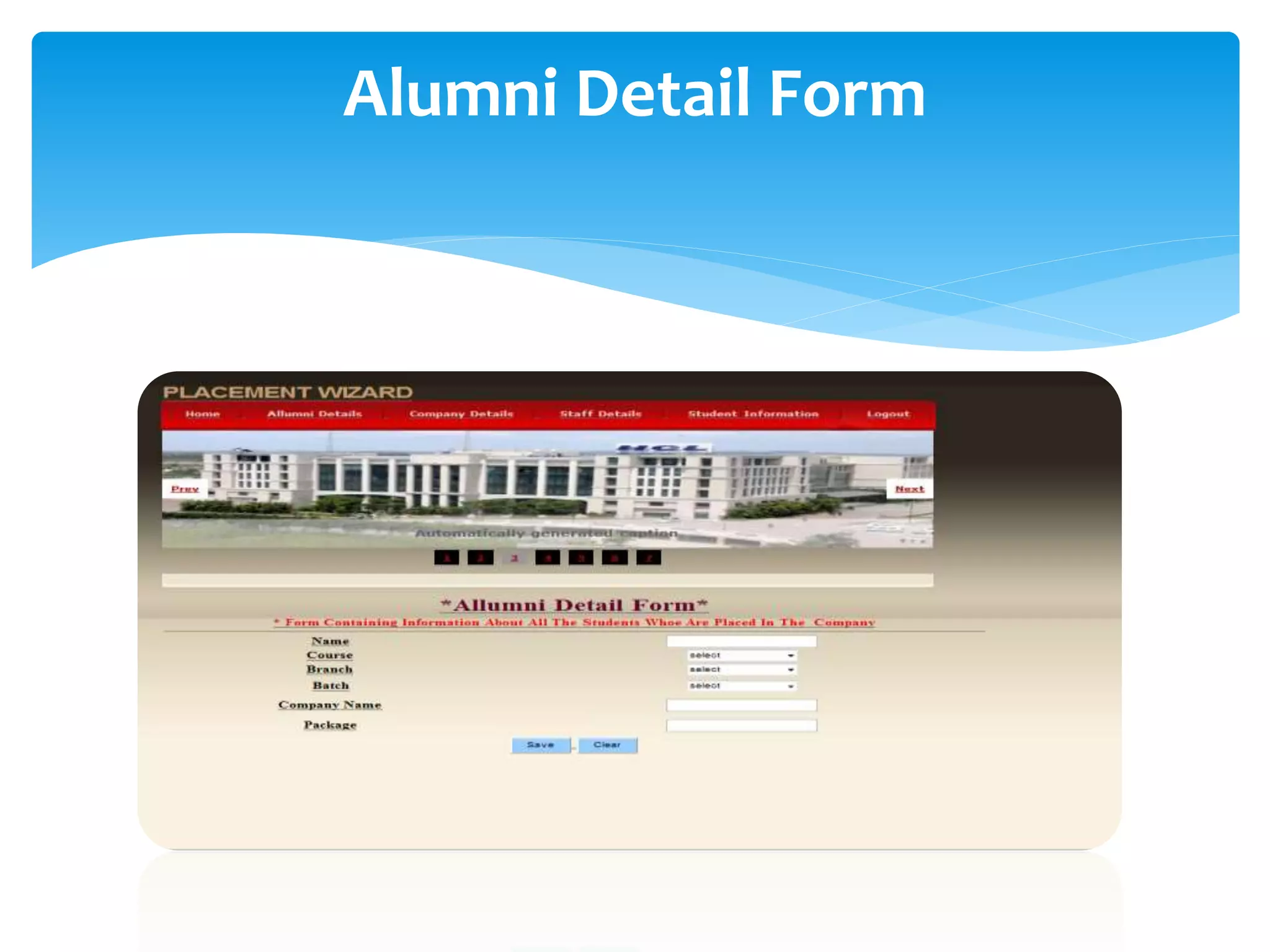 Placement Cell project | PPTX