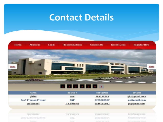 Placement Cell project | PPTX | Resume Writing and Advice | Job Search