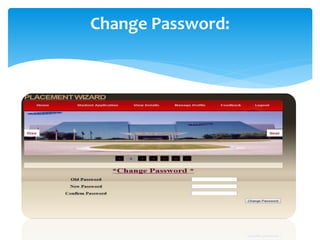 Placement Cell project | PPTX