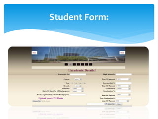 Placement Cell project | PPTX