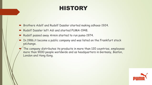 Marketing Strategy Of PUMA | PPTX | Business | Business and Finance