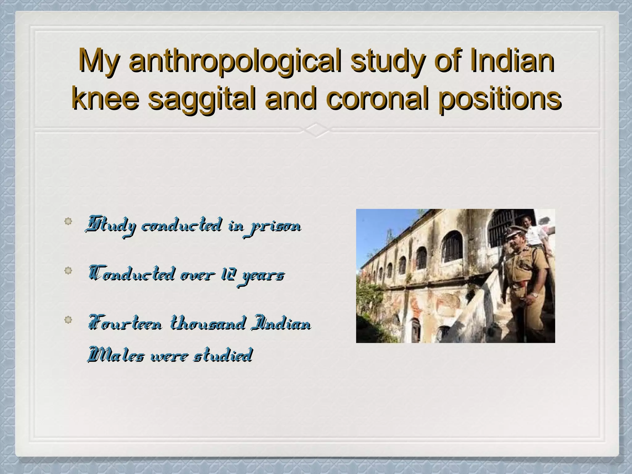 Varus scenarios in indian knee | PPT