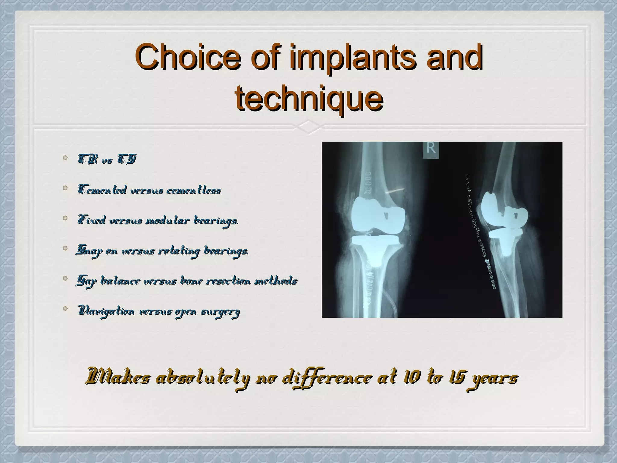 Varus scenarios in indian knee | PPT