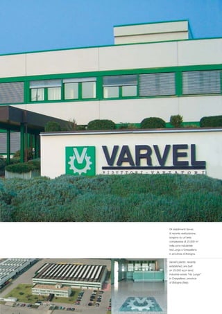 Varvel S.p.A. Company Profile | PDF | Business | Business and Finance