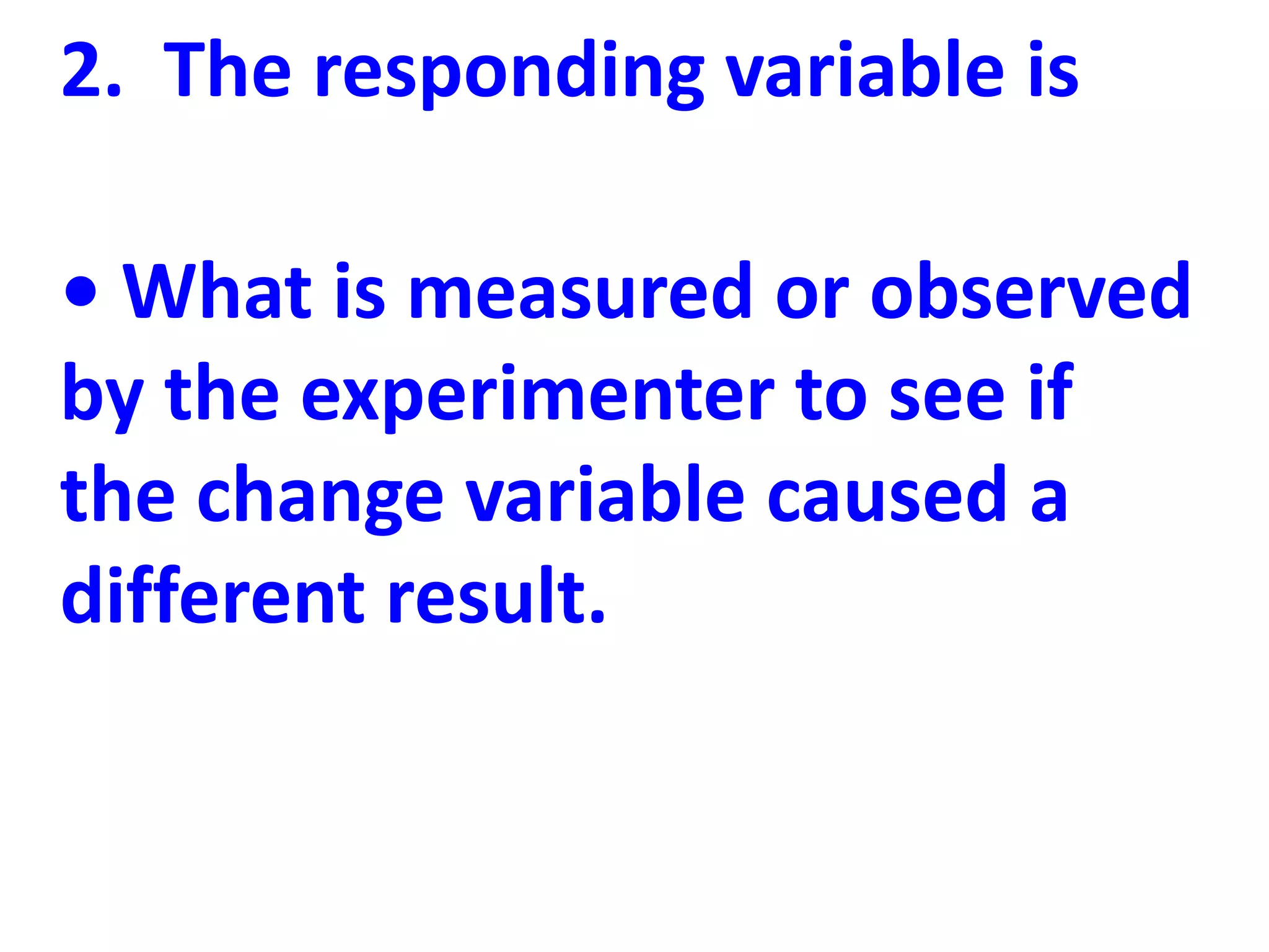 Scientific Method Variables (Teach) | PPTX